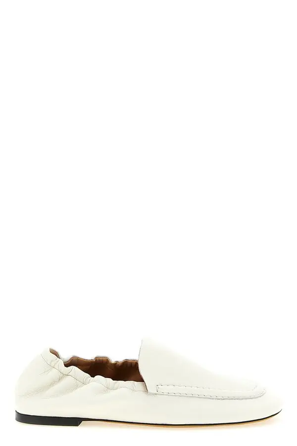 ODISSI Siena Nappa Moccasins - White