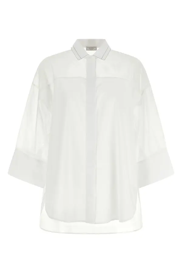 Peserico Organza Shirt - White