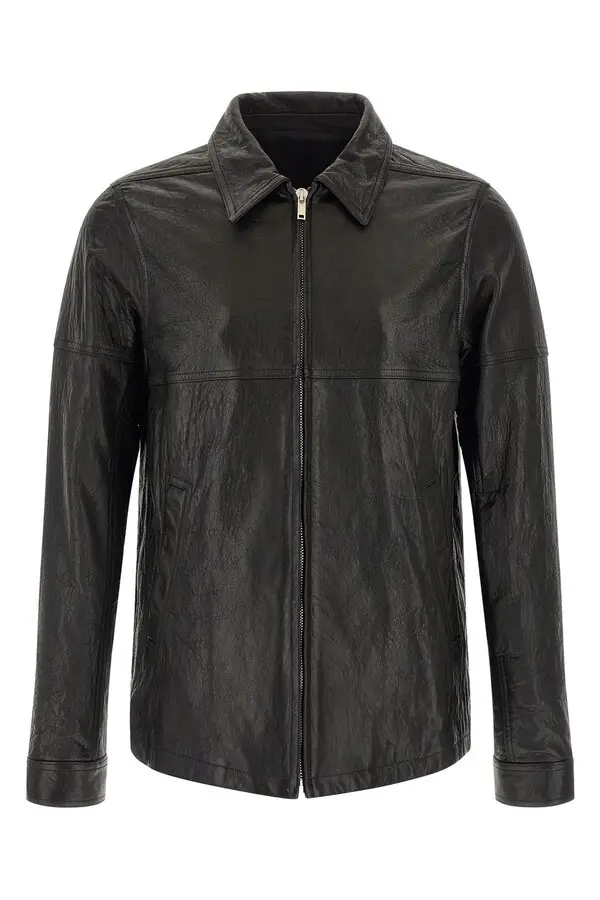 Rick Owens Brad Leather Jacket