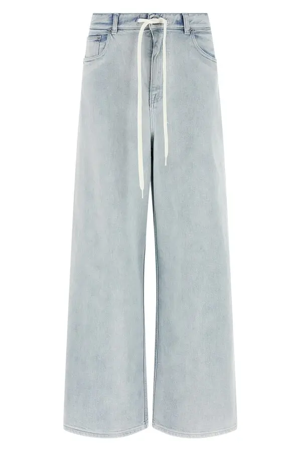 MAISON MARGIELA Cotton Denim Drawstring Jeans