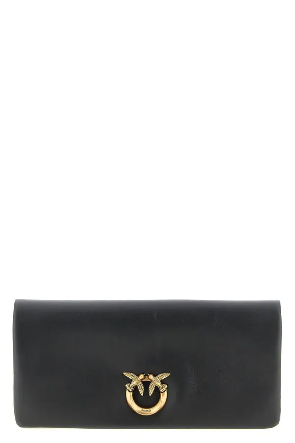 Pinko Medium 'love Click Soft Horizontal' Clutch Bag