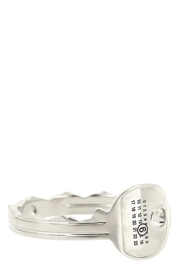 MAISON MARGIELA Numeric Signature Bangle - Silver