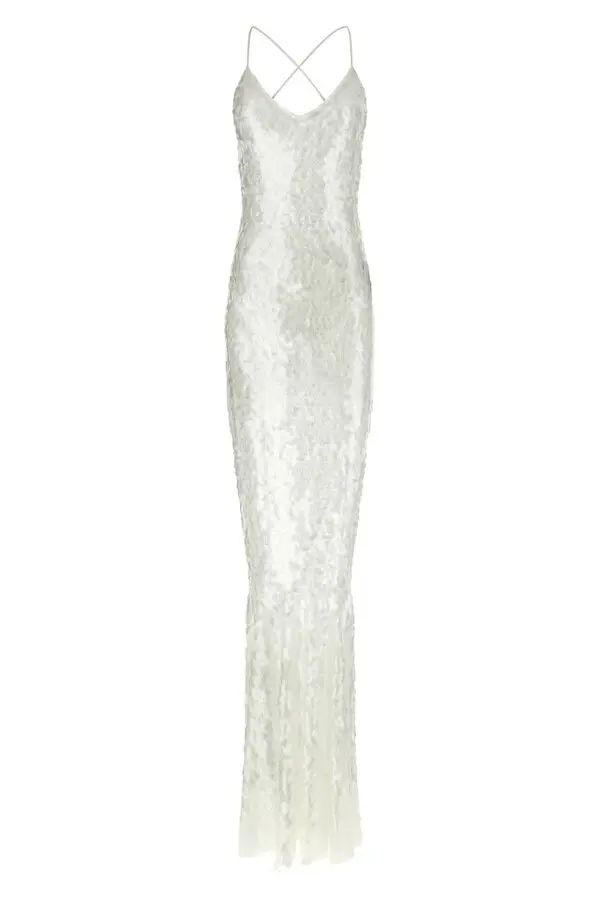 Norma Kamali Fara Sequin Dress