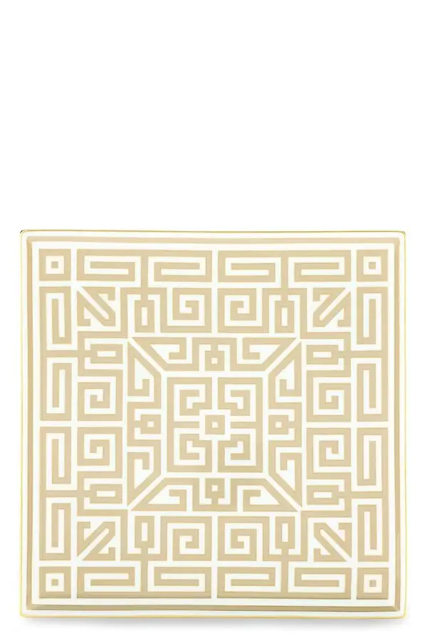 GINORI 1735 Labirinto Square Centerpiece - Beige
