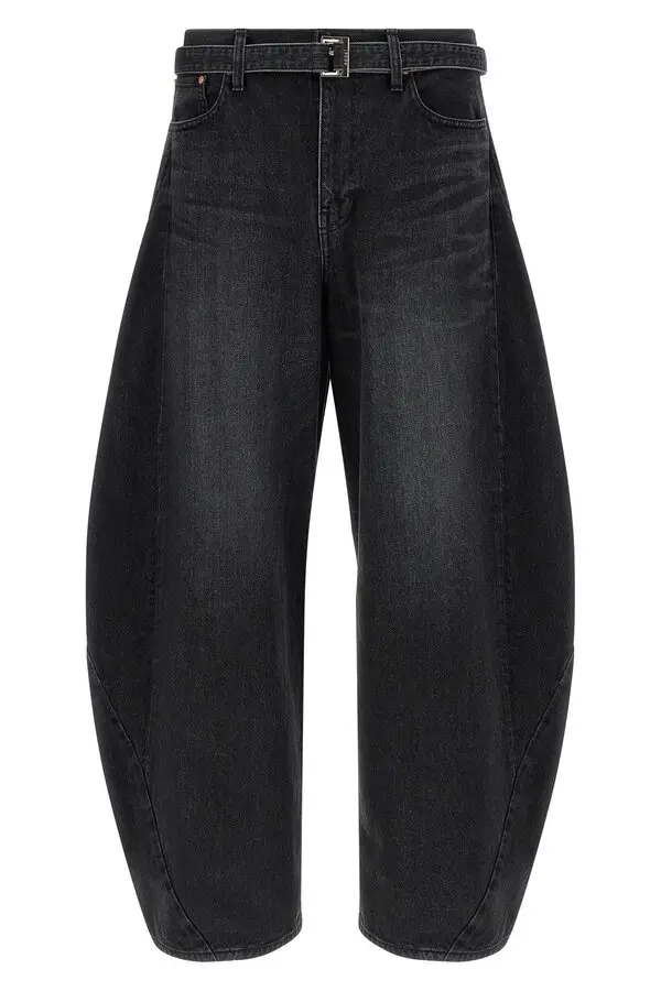 Sacai Extra Wide Leg Jeans
