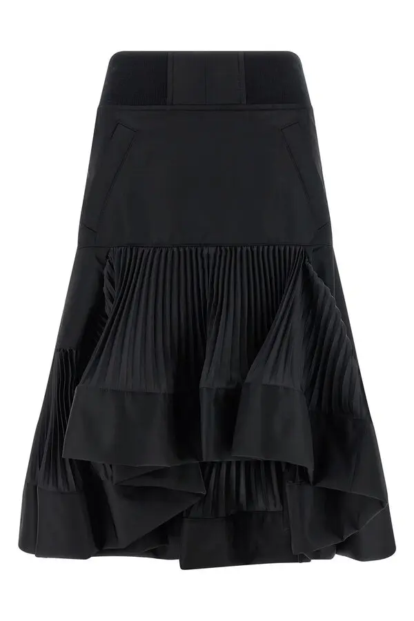 Sacai Pleated Insert Skirt