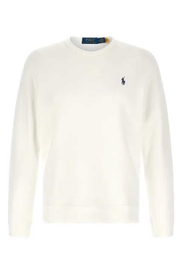 Polo Ralph Lauren Loopback Cotton Sweatshirt - White