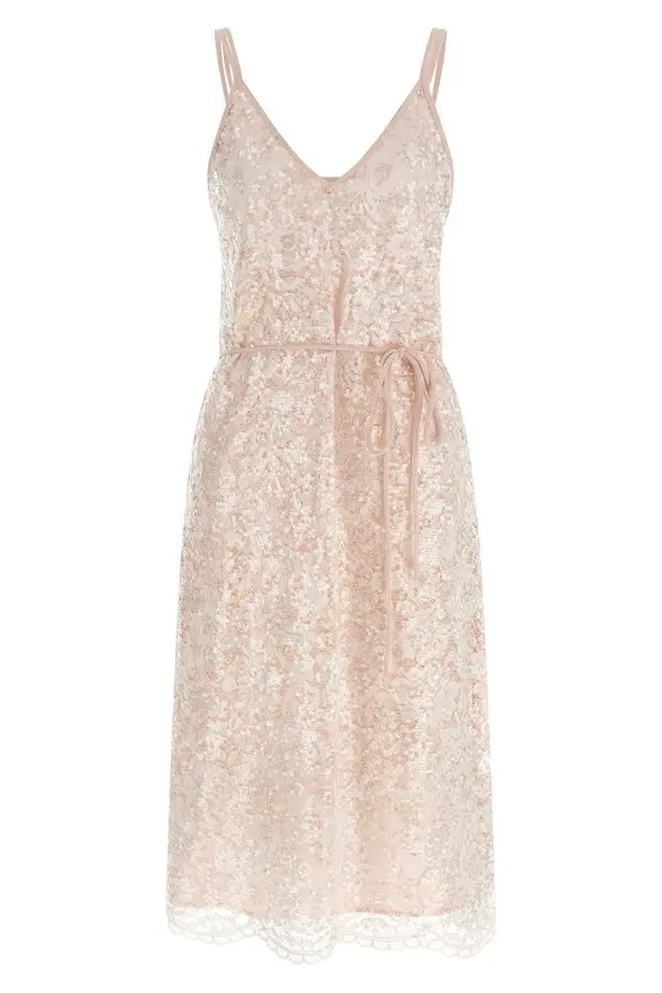 Twin-set Sequined Lace Dress