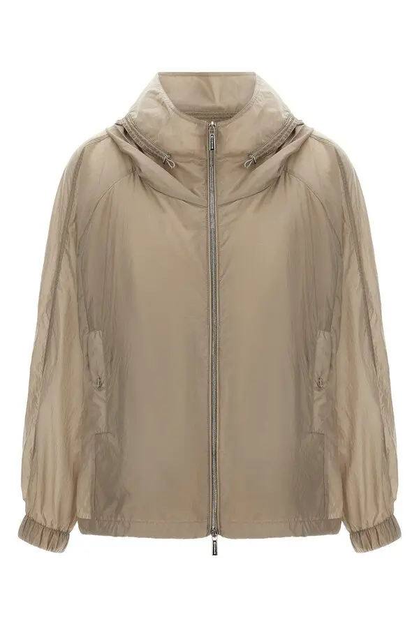 MOORER Lumina Windbreaker - Beige