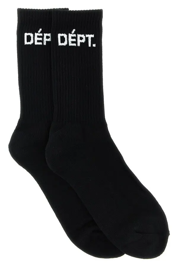 GALLERY DEPT. Clean' Socks - White/black