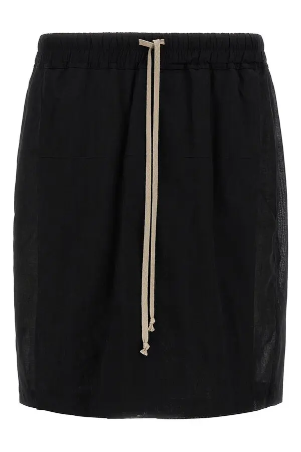 Rick Owens Kiltshorts Bermuda Shorts - Black