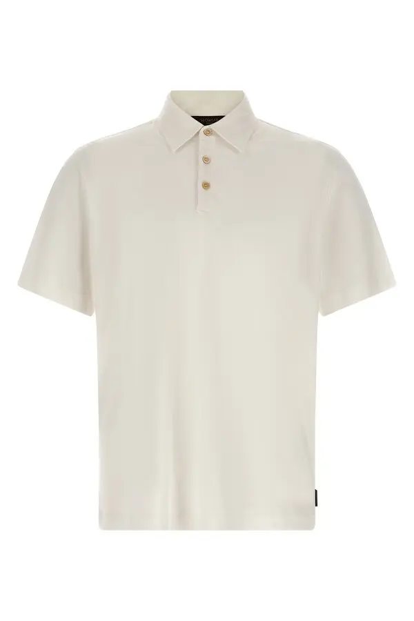 ZANONE Cotton Silk Polo Shirt