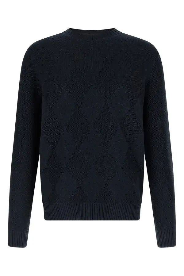 BALLANTYNE Diamond Intarsia Sweater