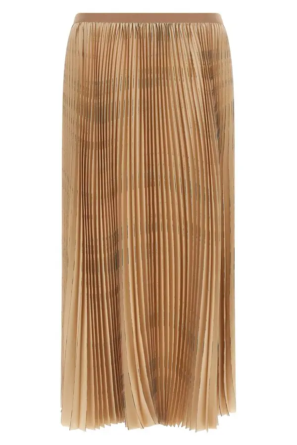 Fabiana Filippi Pleated Skirt - Beige