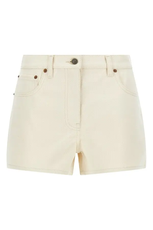 Valentino Garavani Vgold Shorts - Beige