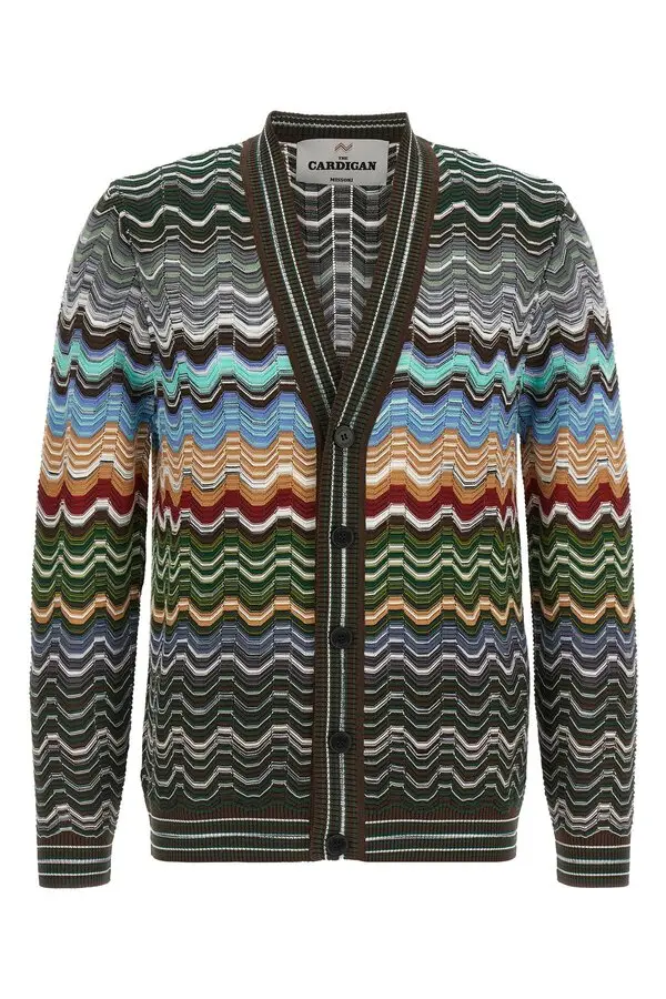 Missoni Greek Pattern Cardigan