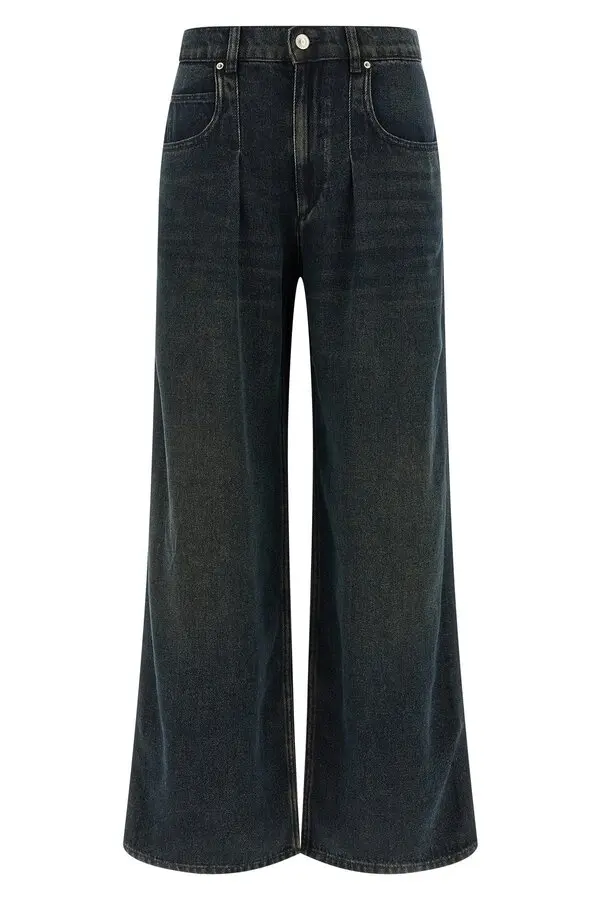 Isabel Marant Étoile Rodayna Wide Leg Jeans