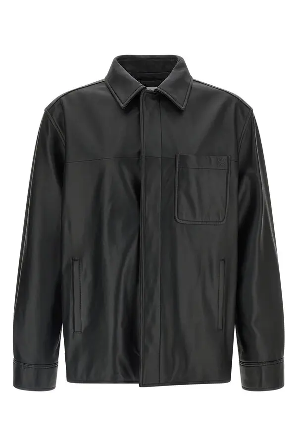 Loewe Nappa Leather Overshirt