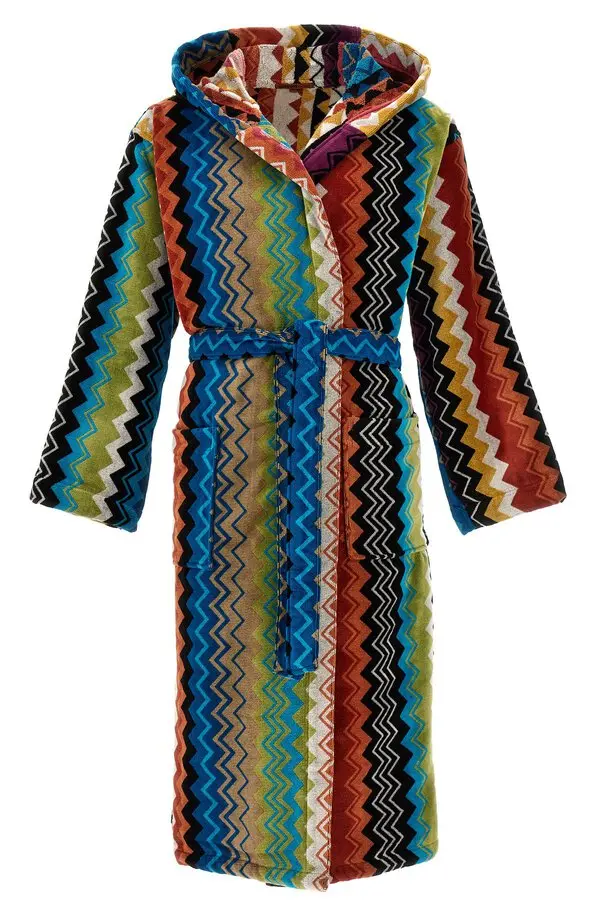 Missoni Giacomo' Hooded Bathrobe - Multi