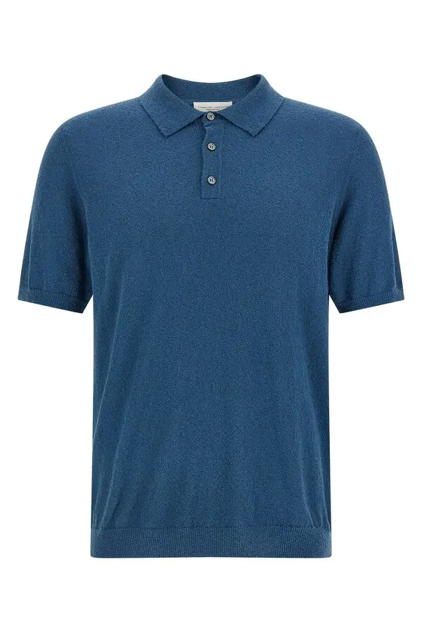 ROBERTO COLLINA Spongy Effect Polo Shirt