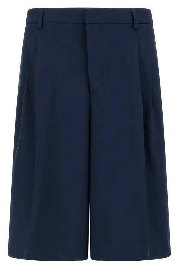 AMI Paris Fresh Wool Bermuda Shorts