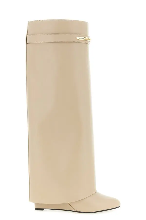 Givenchy Shark Pinch Boots - Beige