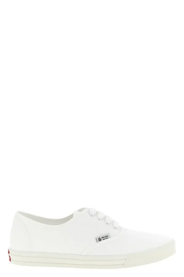 Prada Cotton Drill Sneakers