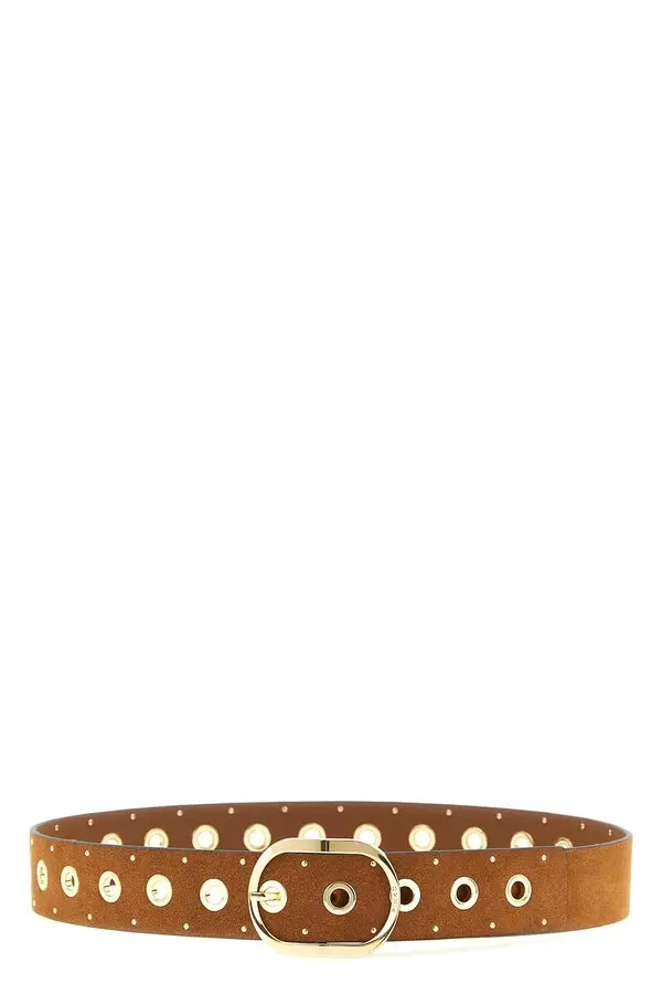 Pinko Studded Leather Belt