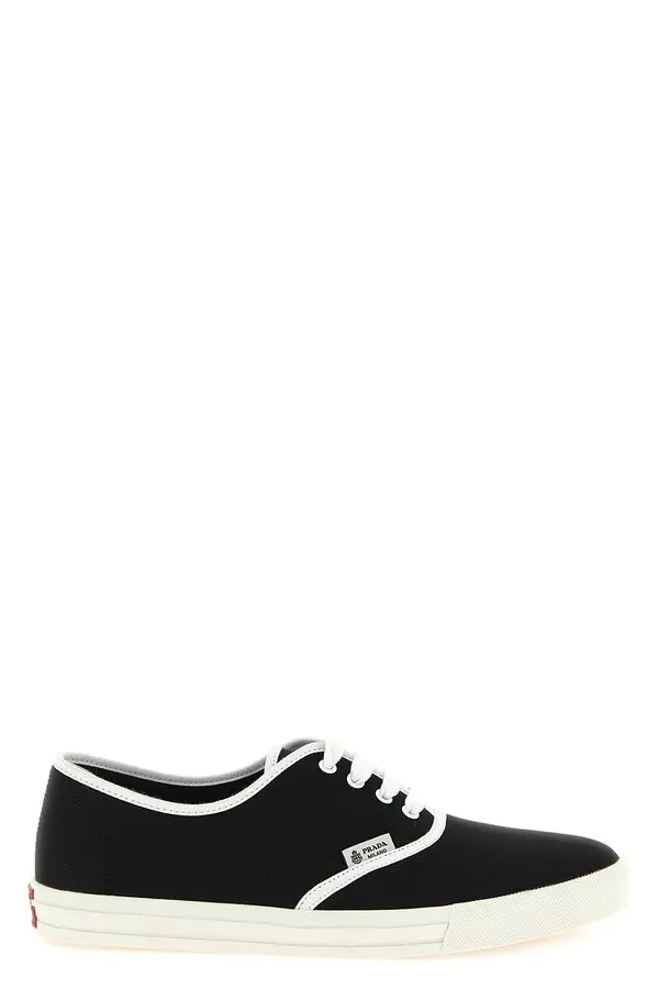 Prada Cotton Drill Sneakers