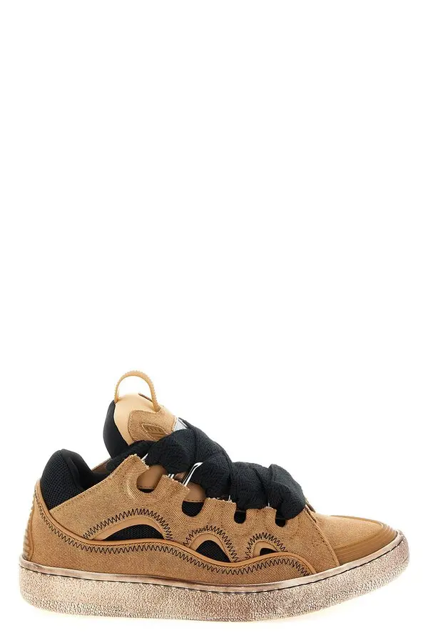 LANVIN Curb Sneakers - Brown