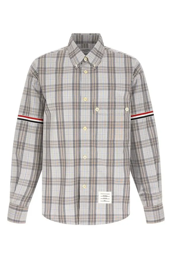 Thom Browne Oversized Rwb' Shirt - Multi