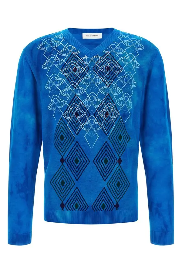 KIKO KOSTADINOV Hatha Jacquard Knit Sweater