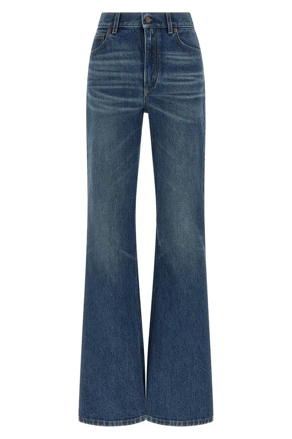 Chloé Palazzo Denim Jeans