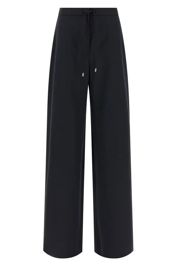Max Mara Mstcorone Wool Trousers - Blue
