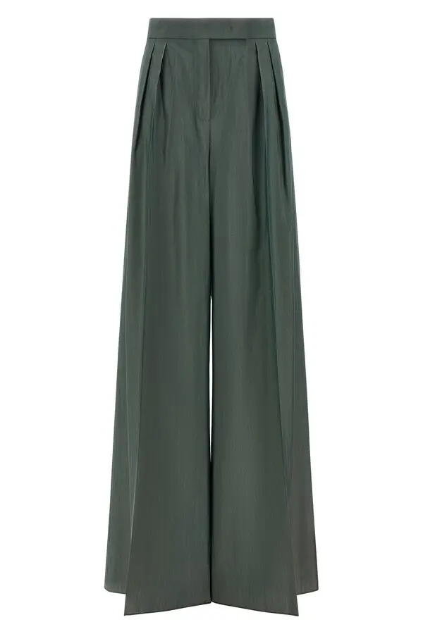 Max Mara Wool And Silk Tailored Trousers