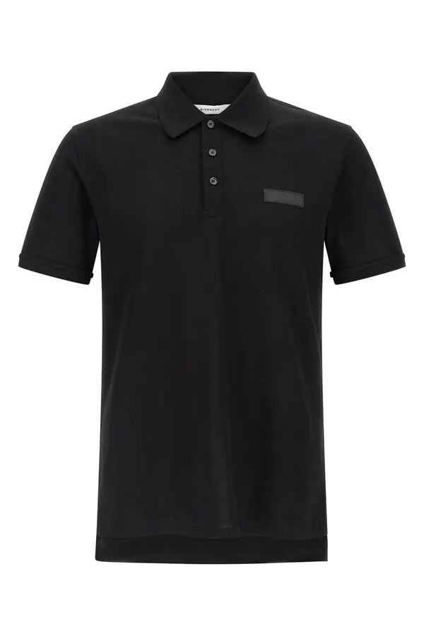 Givenchy Logo Patch Polo Shirt