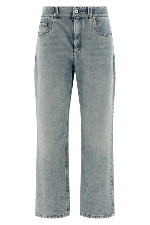 Brunello Cucinelli Retro Jeans - Light Blue
