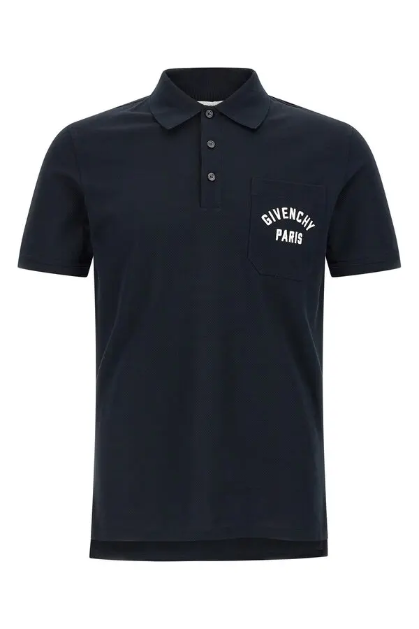 Givenchy Pocket Embroidery Polo Shirt