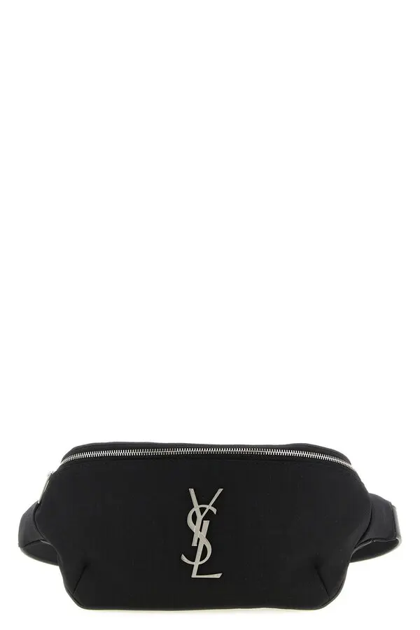 Saint Laurent Cassandre' Waist Bag - Black
