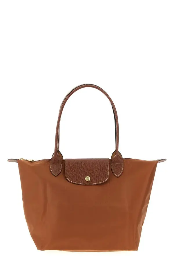 Longchamp M Le Pliage Original' Shoulder Bag - Brown