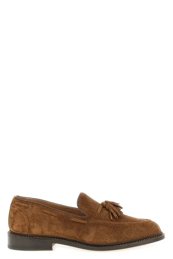 TRICKER'S Suede Elton Loafers