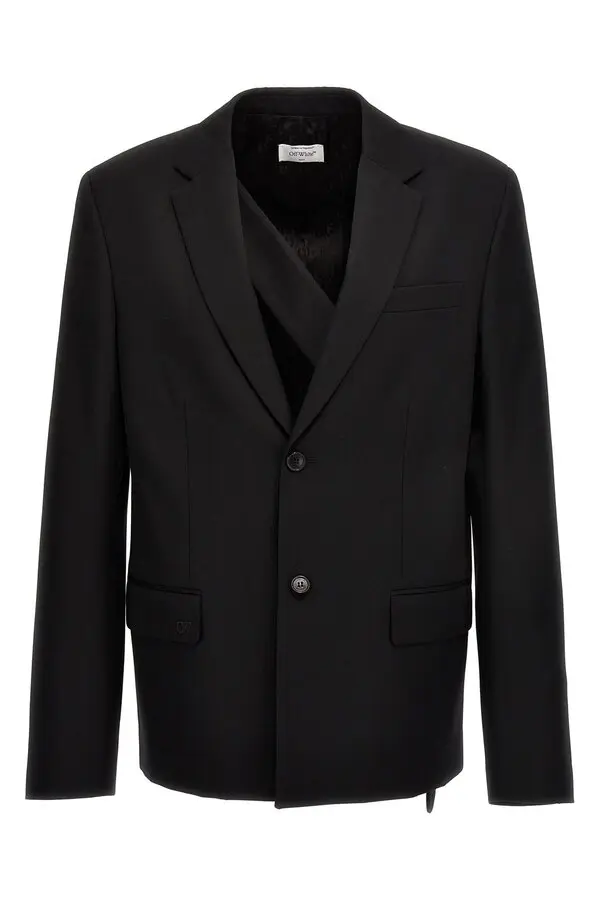 Off-White Ow Embroidery' Blazer