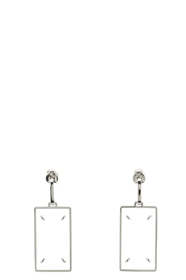 MAISON MARGIELA Four Stitches Metal Earrings