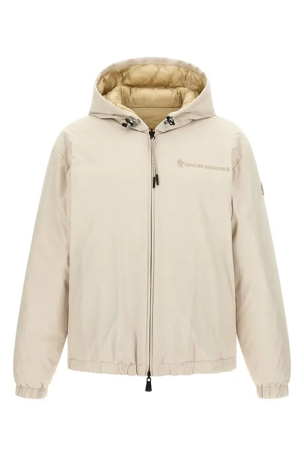 Moncler Berguns Reversible Down Jacket - Beige
