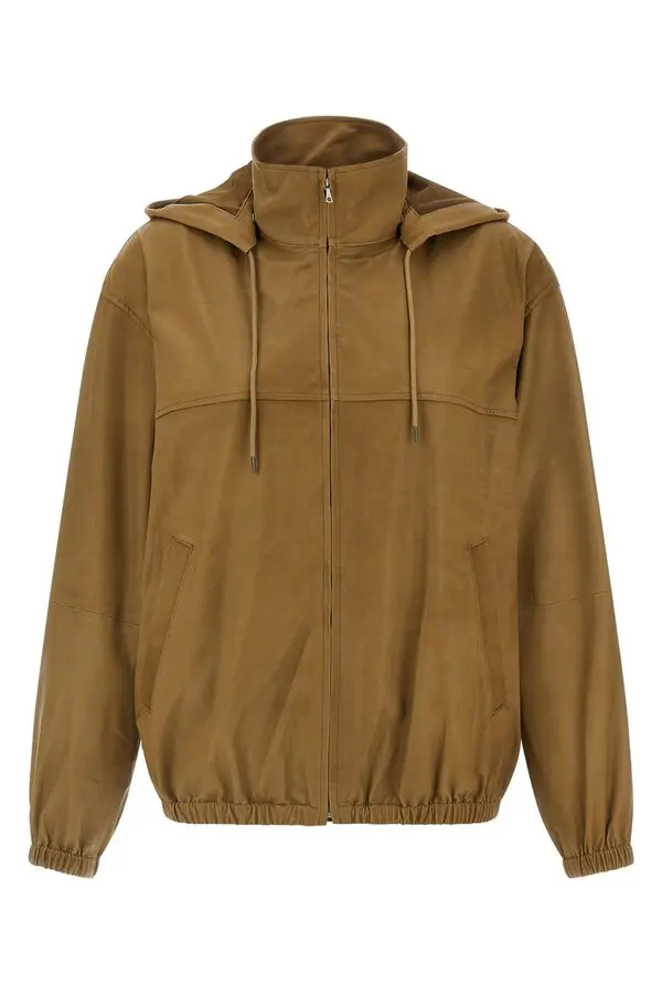 Auralee Ultra-thin Leather Jacket
