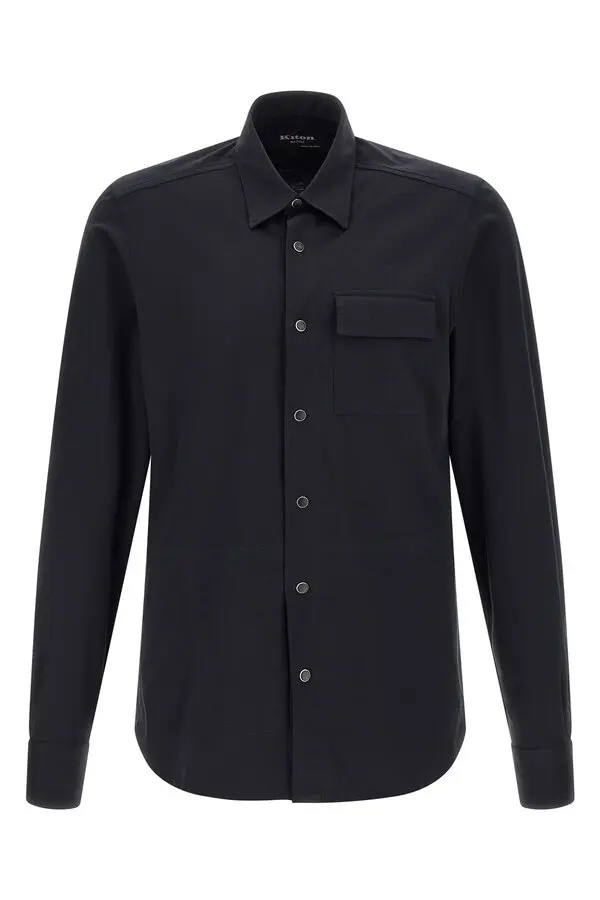 Kiton Buba' Shirt - Blue