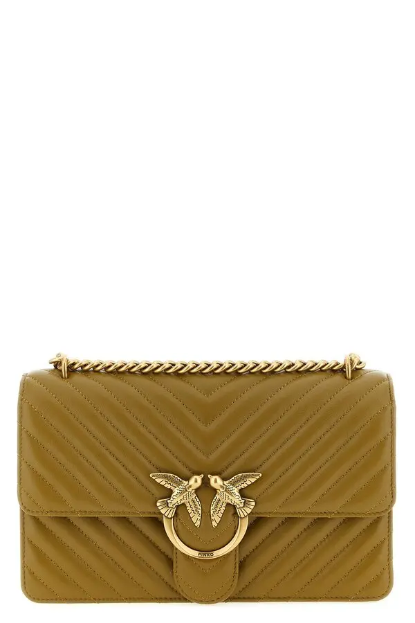 Pinko Love One Classic Crossbody Bag - Green