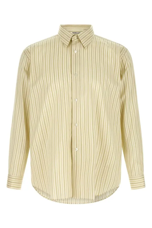Auralee Cotton And Silk Shirt