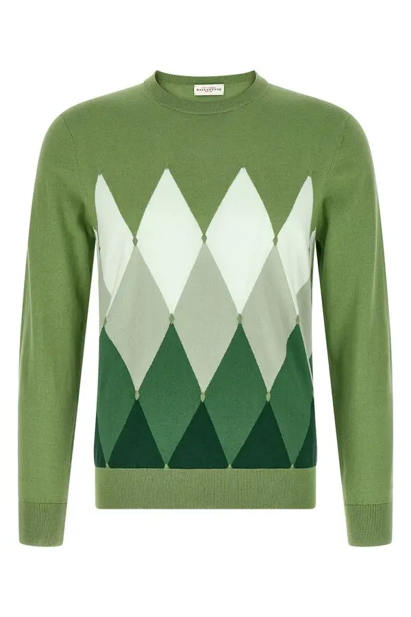 BALLANTYNE Argyle Sweater
