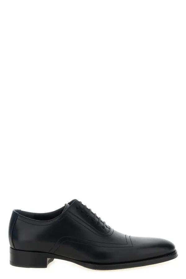 Gucci Leather Lace-up Shoes